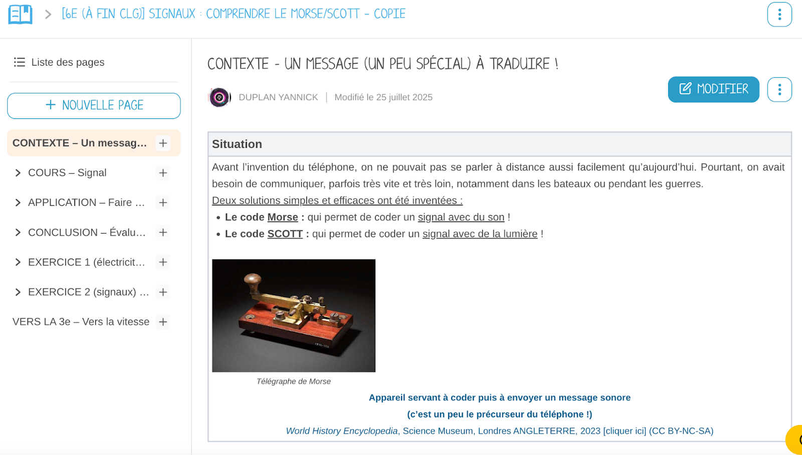 Comment créer une séquence pédagogique
